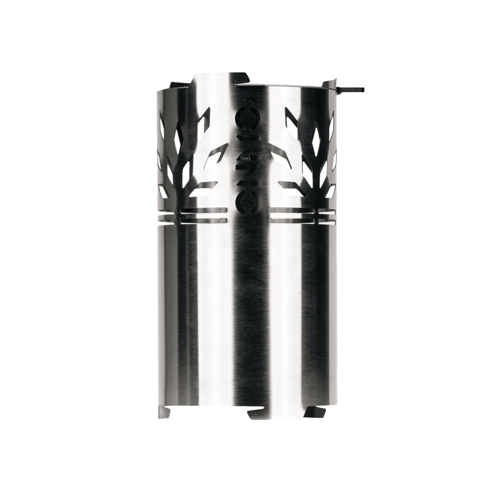ONMO Wind Cover Silber Edelstahl – Windschutz & Hitzemanagement