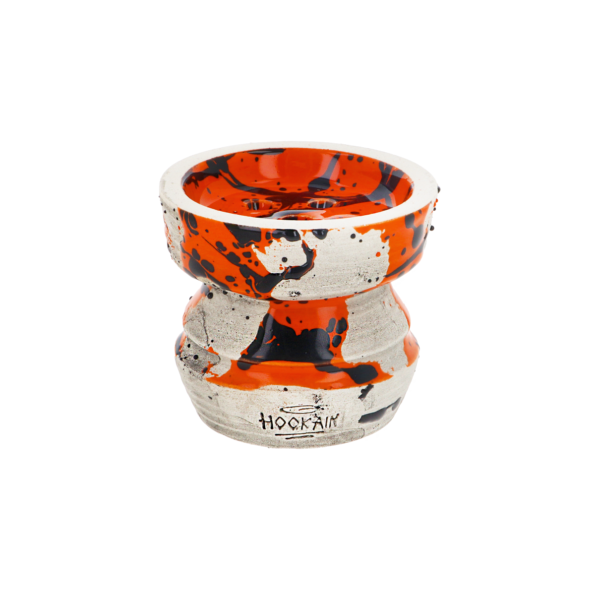 Hookain 5- Hole Pumpkin Splatter - Limited Edition
