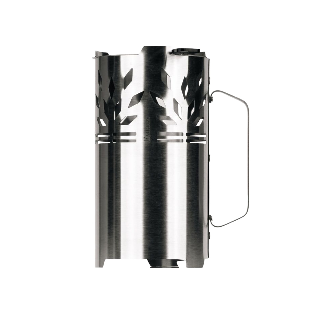 ONMO Wind Cover Silber Edelstahl – Windschutz & Hitzemanagement